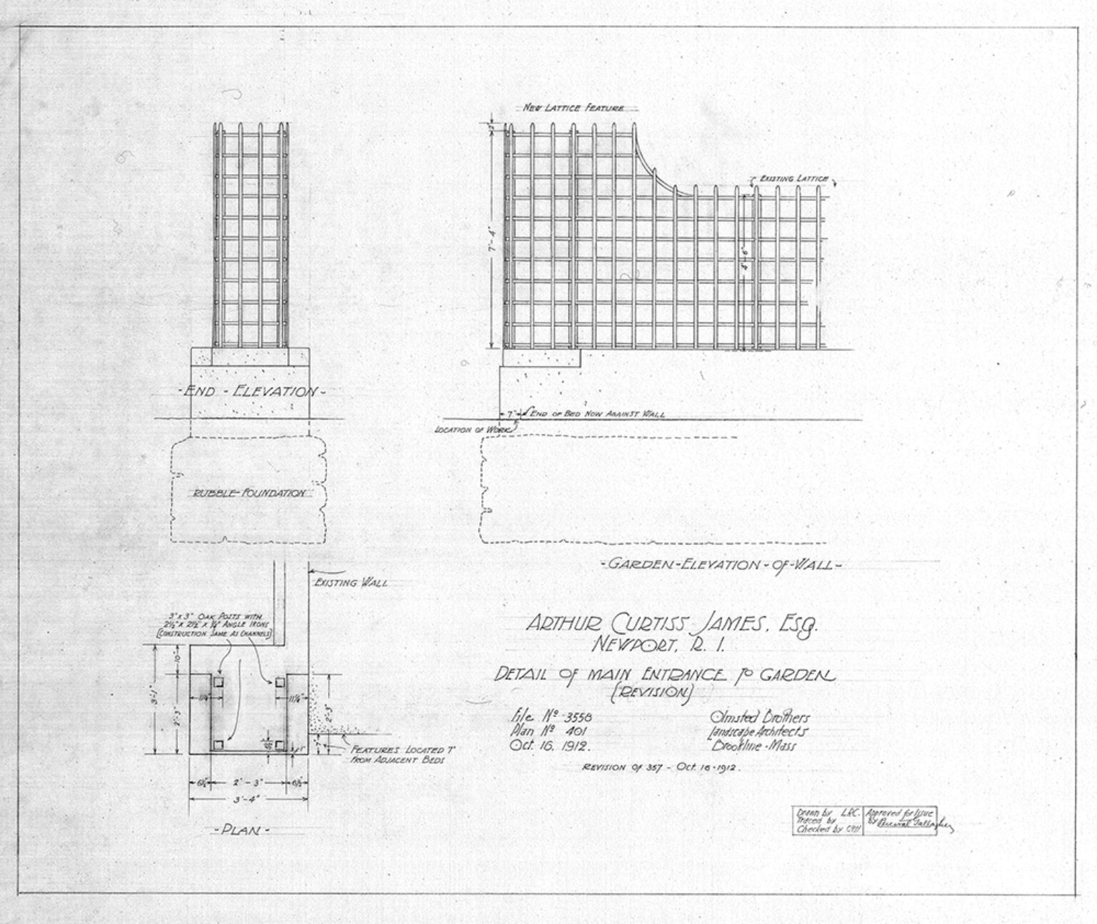 The Blue Garden | Historic Plans And Restoration Team